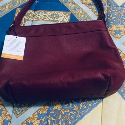 Black Leather Bag Soft Leather Bag Slouchy Leather Bag Large Women ...