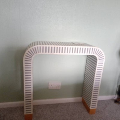 Handmade Wooden Bone Inlay Console/ Console Table / Desk / Study Table ...