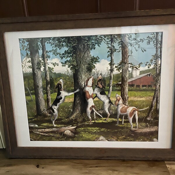 Harvest Time Art Print by John L. Ward, John Deere Tractor Print ...