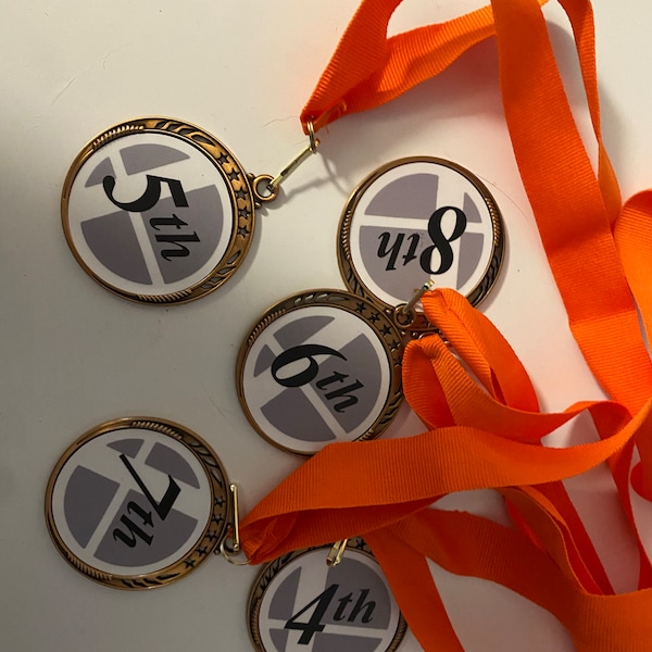 Custom Event Insert Medals - Personalized Medals - Custom Gold Silver ...