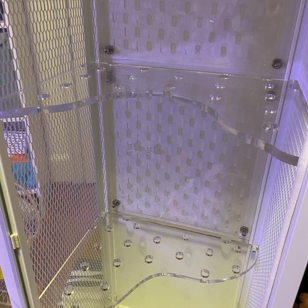 Milsbo Tall Set of 3 Sizes; Shelves for IKEA Indoor Greenhouse Cabinet ...