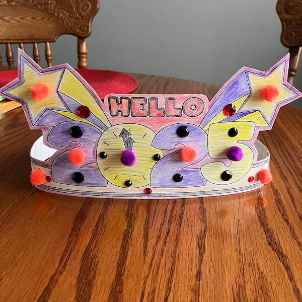 Bunny Paper Crowns Printable, Easter Rabbit Ears Hat Coloring Craft ...