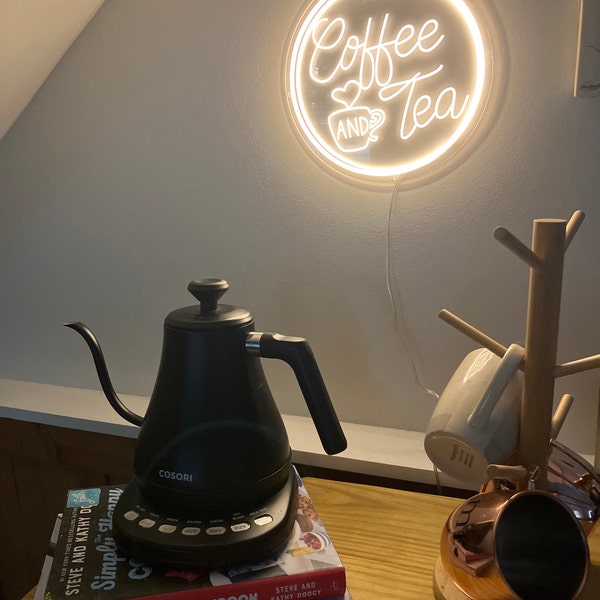 Coffee and Tea Neon Sign,neon Coffee Sign,usb Led Sign for Coffee Shop ...