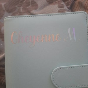 Layered Outlined Custom Name Vinyl Decal Holographic Name - Etsy