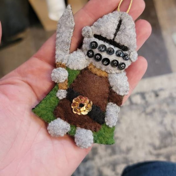 Felt Knight Ornament Pattern: DIY Christmas Decor (digital Download) - Etsy