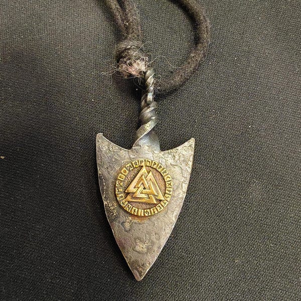 Forged Iron Neck Torc, Ravens Forged Torc, Odin Torc, Viking Torc ...