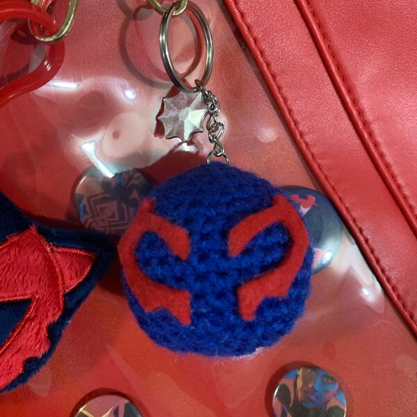 ATSV Spider-verse Crocheted Characters Keychains - Etsy