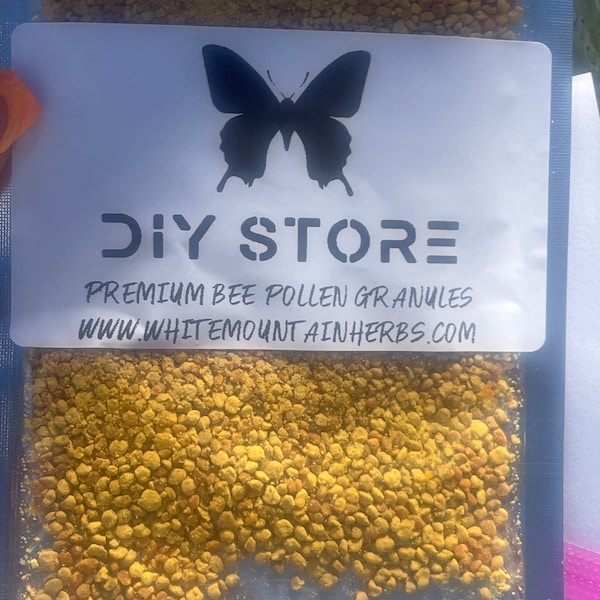 Bee Pollen Wild Crafted Raw ~ Granules ~ All Natural Edible - Etsy