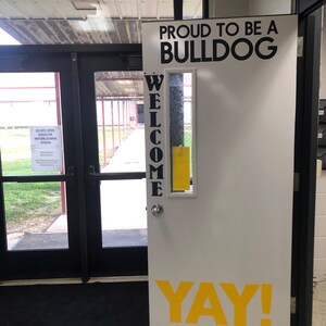 Hello Classroom, Teacher Door Decal, Classroom Decor, Vinyl Wall Decal ...