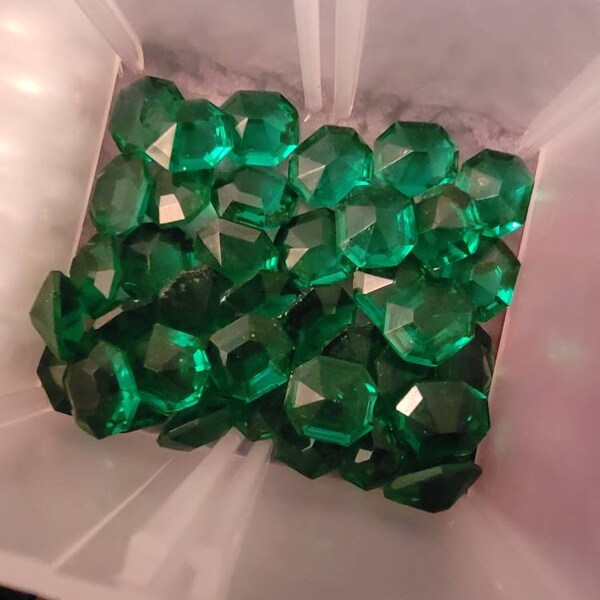 15x Clear Crystal Roses Montees SS20 4.5mm, Vintage Sew-on Crystal ...