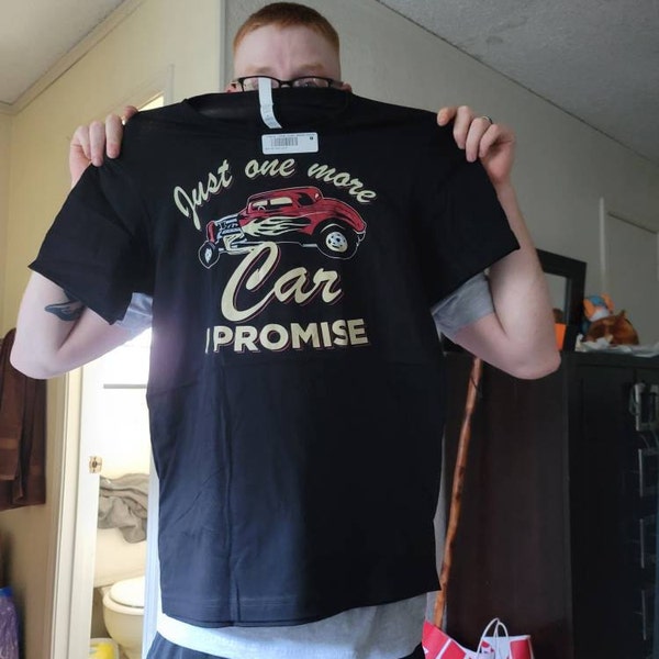 Just One More Car I Promise Funny Vintage Retro Cars Owner Driver T ...