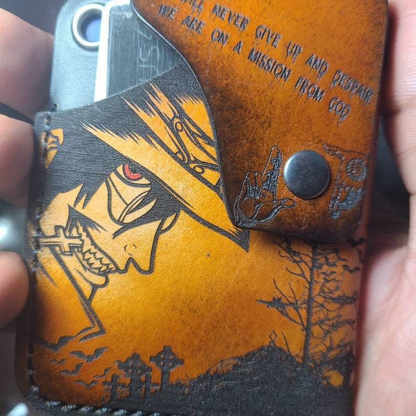 Anime Wallet, Japanese Manga Wallet, Personalized Leather Wallet Pirate ...