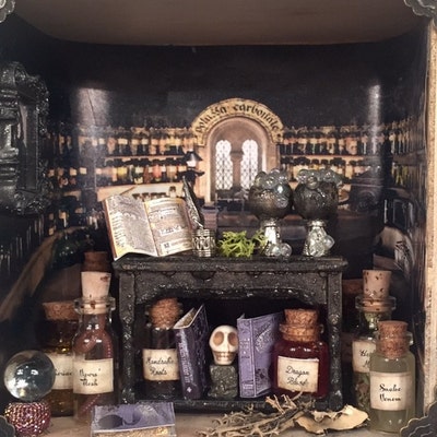 Printable Miniature Potion Labels 115 Labels Dollhouse Witch House 1:12 ...