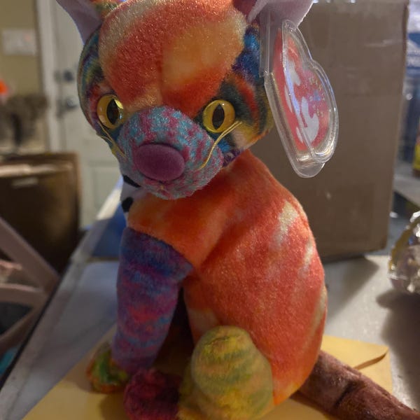 Ty Beanie Baby ‘oriel’ the Angel Fish…..(8in Long)…excellent Condition ...