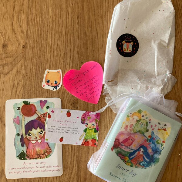 Inner Joy Oracle -inner Child Oracle Deck, Cute Oracle Deck, Inner ...