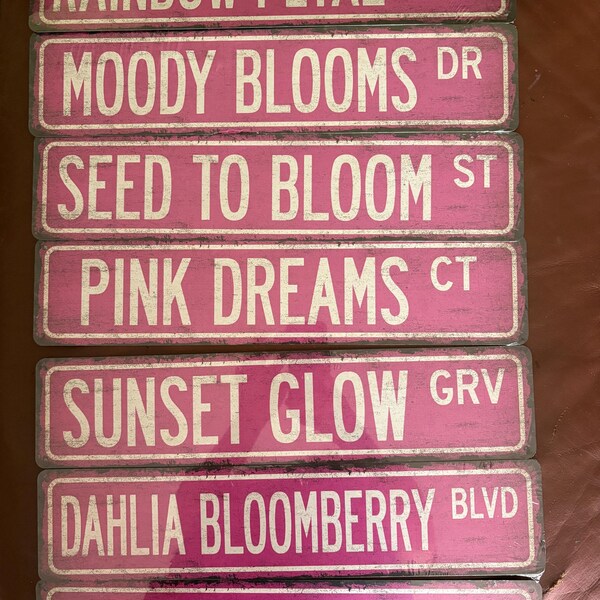 Ava Sign, Ava Gift, Girls Room Decor, Custom Street Sign, Signs for ...