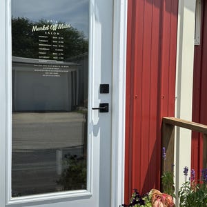 Customizable Business Window Decal / Your Company Name or Logo ...