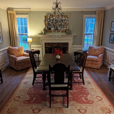 Handmade Traditional Aubusson Vegetable Dye Area Rug 9x15, Antique Wool ...