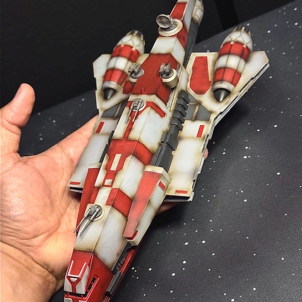 Broad Sword and the Flint (razor Crest Custom) (not Painted) - Etsy