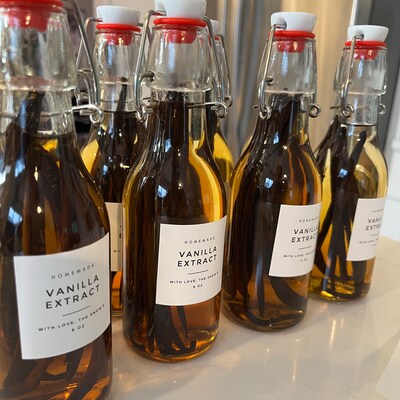 Boho Pantry Labels Water and Oil Resistant Personalization - Etsy