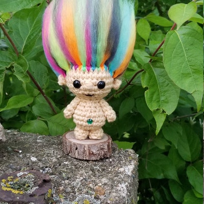 PATTERN BUNDLE Mini and Regular Sized Troll Pattern PDF Pattern Only ...