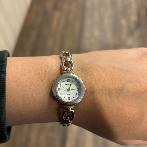 Vintage Fred Belay Interchangeable Bezel Womens Watch Round Black Dial ...