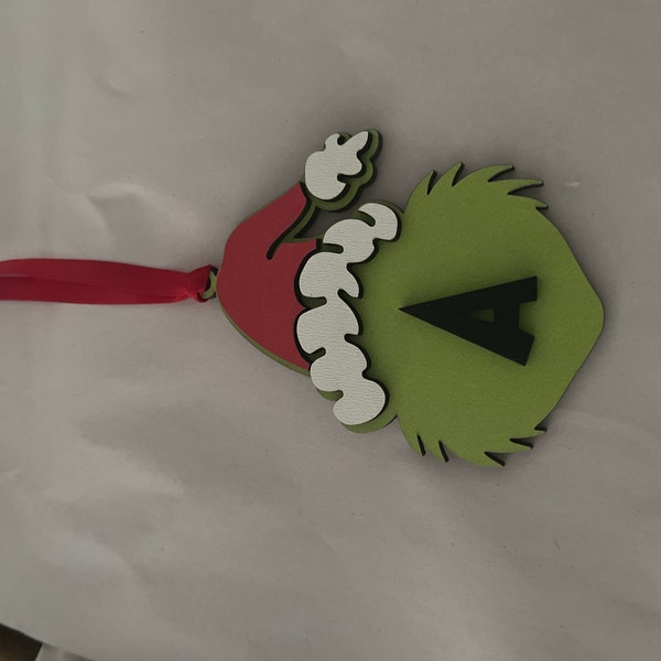 18" X 6" Believe Box Frame, Grinch Sign, Glitter Grinch, Grinch Decor ...