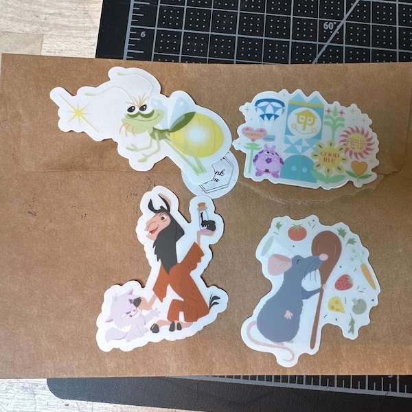 Ratatoullie Remi Little Chef Disney Stickers Disney Sticker Water ...