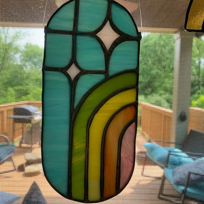 Moon Lotus Flower Stained Glass Pattern, Stained Glass Patterns ...