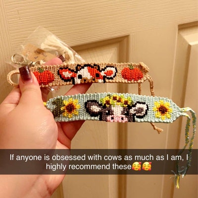 Cow Bracelet, Cow Handmade Friendship Bracelets, Friendship Bracelet ...