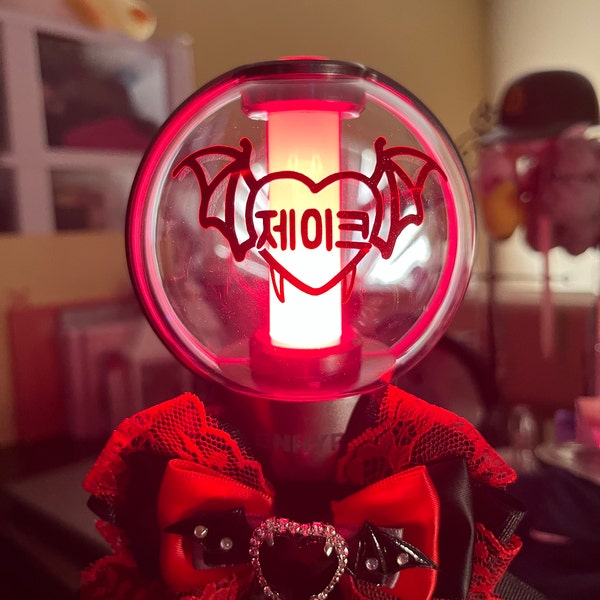Enha Vampire Bat Lightstick Decal - Etsy