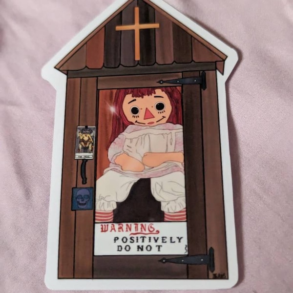 Annabelle Stickers, Annabelle, the Conjuring, Ragedy Ann Doll Stickers ...