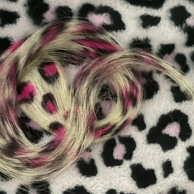 Ultra Violet Purple Scene Queen Combo Zebra Tiger Leopard Cheetah Clip ...