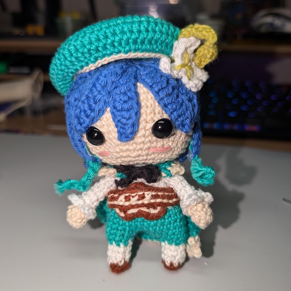 Yanfei Amigurumi/crochet Pattern Genshin Impact - Etsy