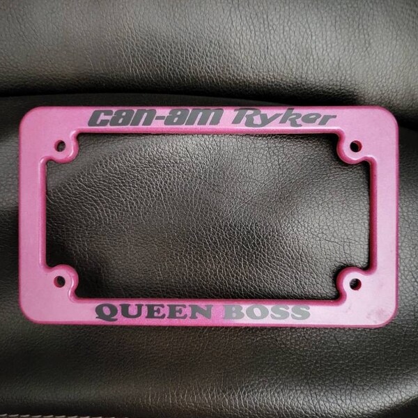 Personalized Motorcycle Frame for Your License Plate Personalized With ...