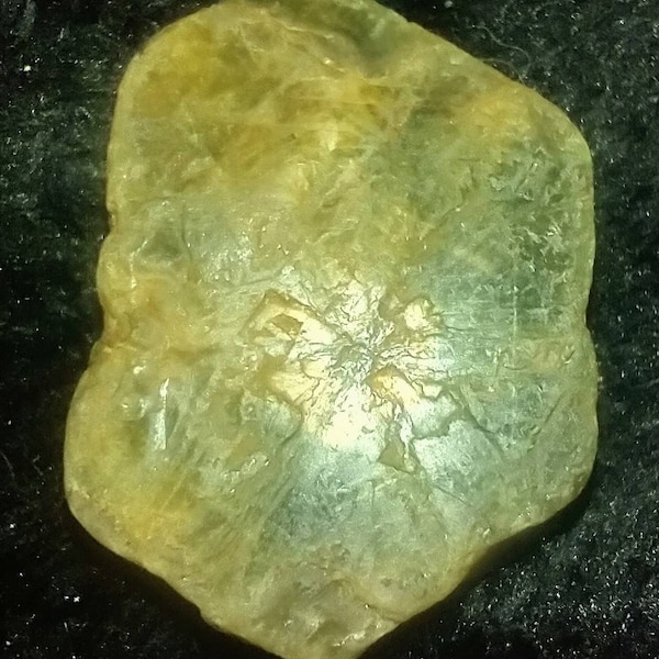 Extremely Rare Natural Yellow Sapphire Raw Burma Mines Sapphire Natural ...