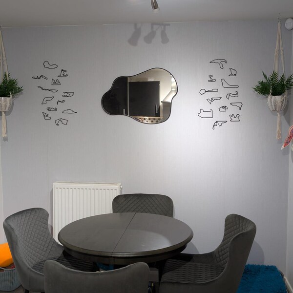 Formula E 2025 Circuit Collection Wall Displays - Etsy