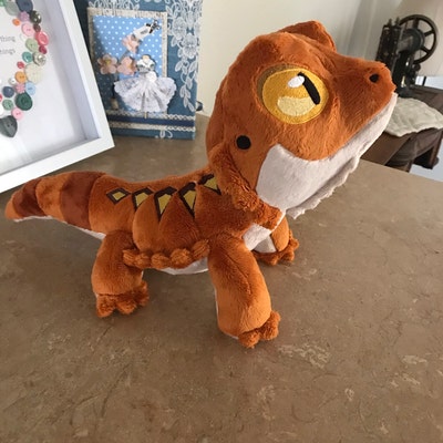 Pet Lizard Plush Sewing Pattern .pdf Tutorial Leopard Gecko - Etsy