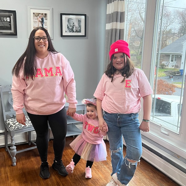 MAMA Sweatshirt, Unique Gift for Mom, Clothing for Mom, Mothers Day ...