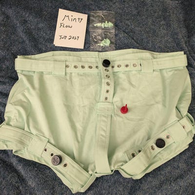 Pink Heavy Duty Lockable Diaper Cover Pants Anti Diaper Removal ...