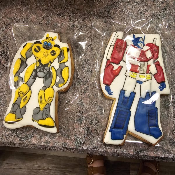 Transformer Cookies - Etsy