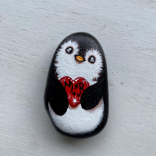 Pet Ghost Painted Rock Pocket Hug, Creepy Cute Ghost Hug & Personalised ...
