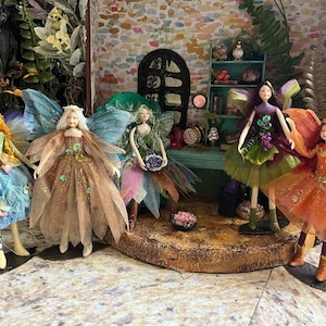 Fairy Doll HALA Bendable Fairy Posable Art Doll Unique Collectible ...