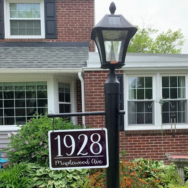 Personalized Address Sign, House Sign, House Numbers, Street Sign ...