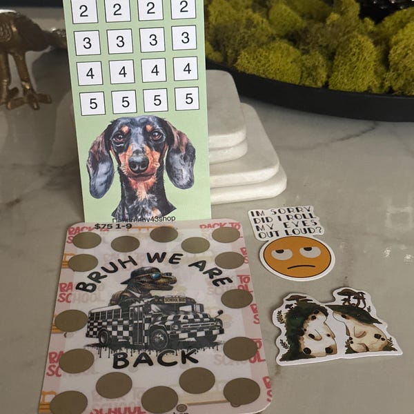 It’s Never Autocorrect Duck Scratch off Savings Challenges 4”x6 ...