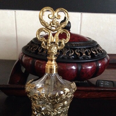 Italian Florentine Tray With Gold and Orange Colors - Etsy