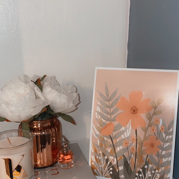 Pink Roses Notepad Set, Floral Notepad Set, Spring/summer Notepad ...