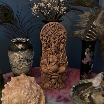 Lilith, Lilith Statue, Inanna Statue, Ishtar, Astarothn Sumerian Wiccan ...