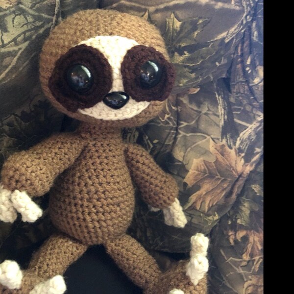 Sage the Sloth (crochet PATTERN PDF ONLY) - Etsy