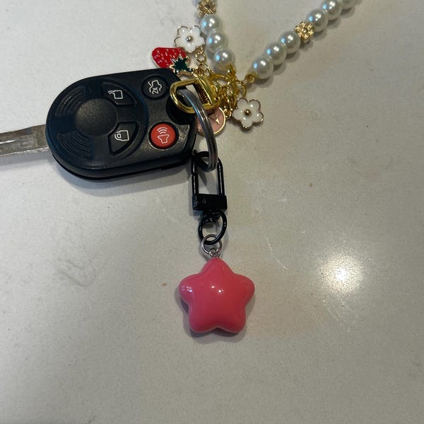 Chibi Iridescent Dinosaur Keychain - Etsy